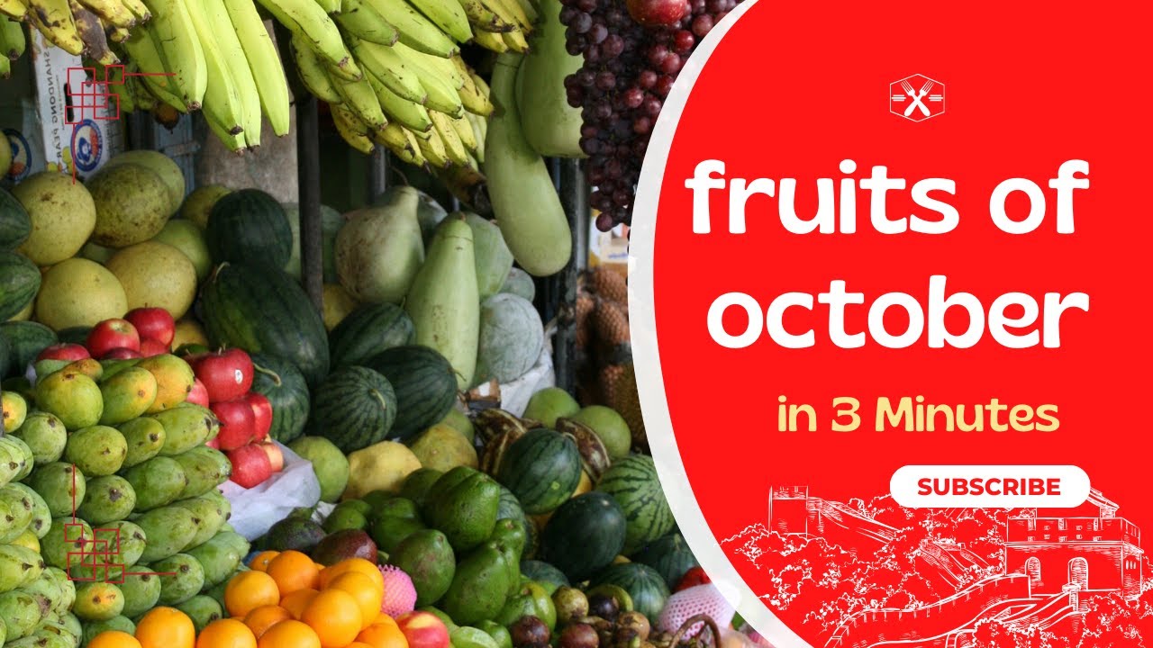 fruits of October - YouTube