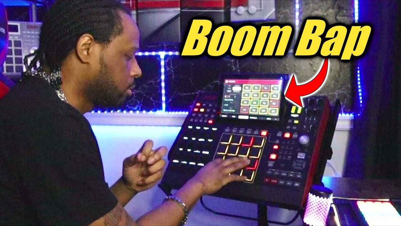 Making A Melodic Boom Bap Beat - MPC X Beat Making - YouTube