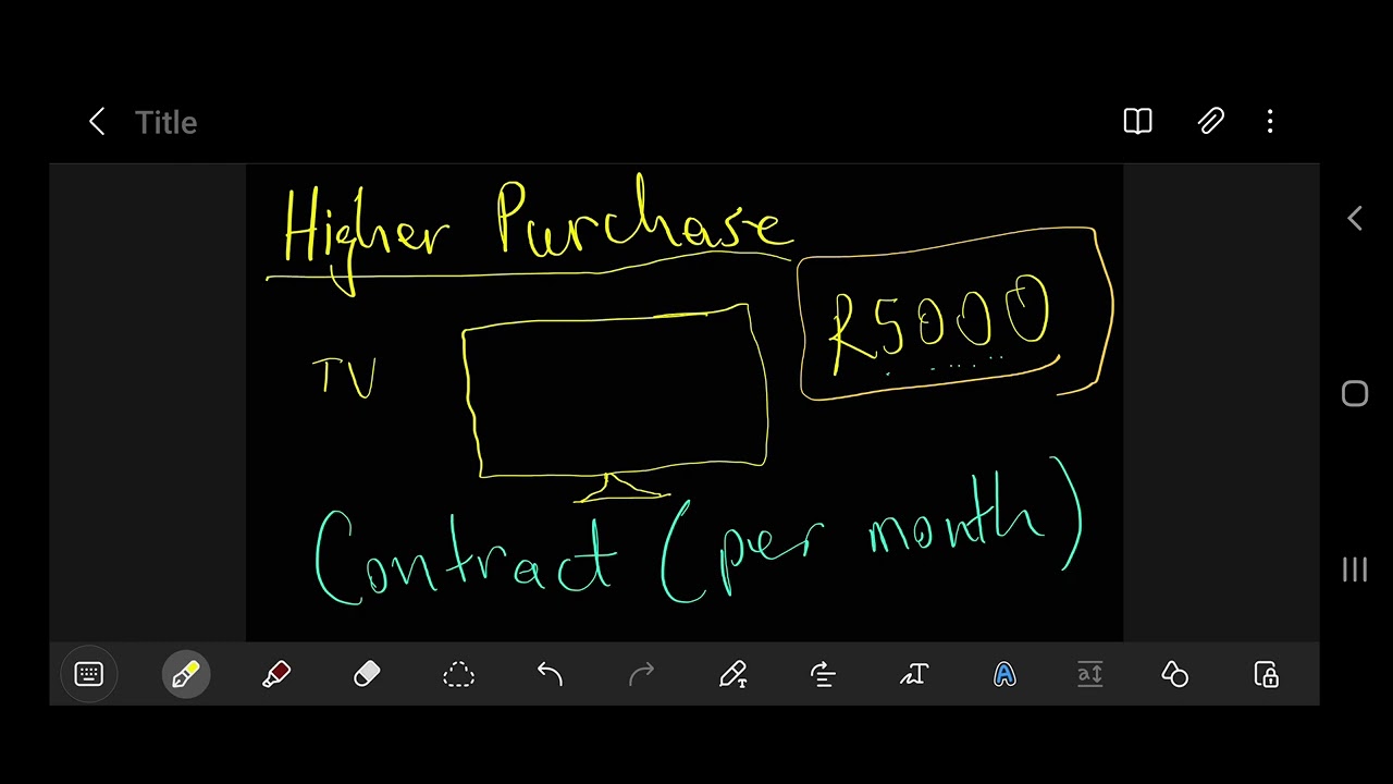 higher purchase grade 10 - YouTube