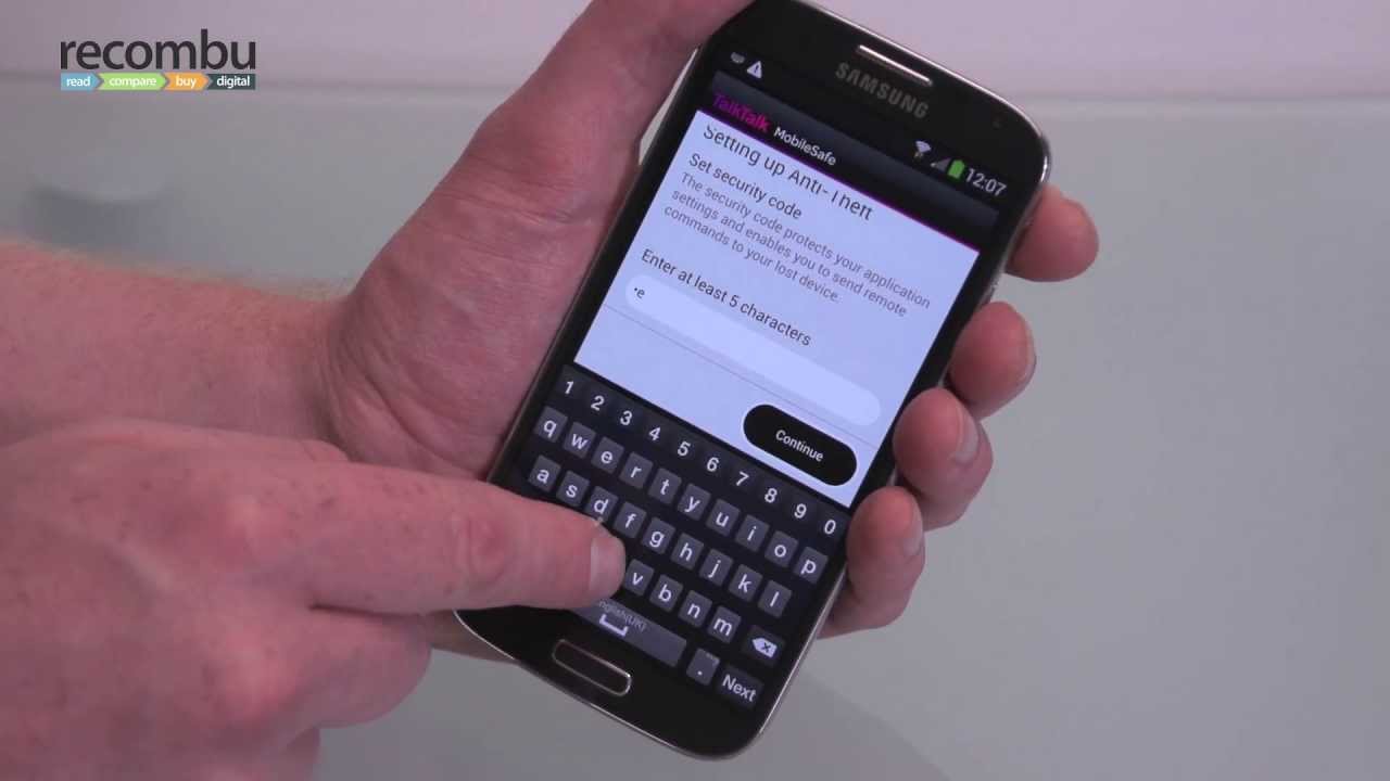 TalkTalk MobileSafe: Hands on demo - YouTube