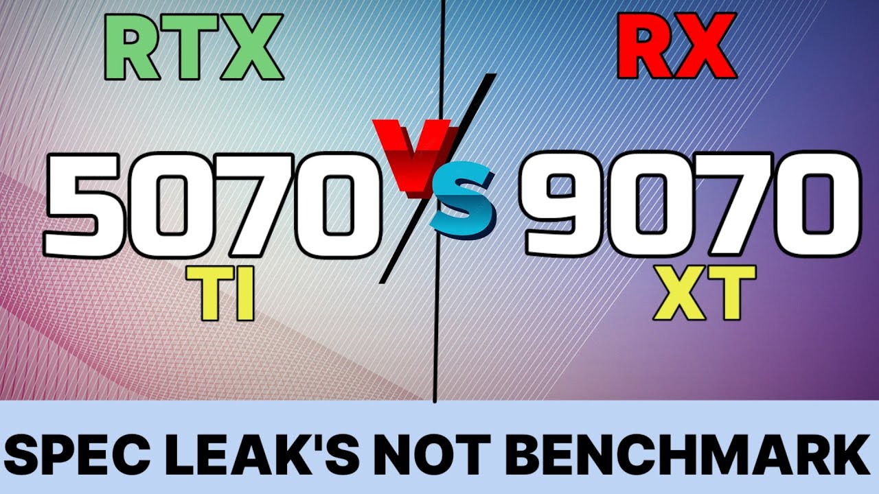 RX 9070XT VS RTX 5090 specifications comparison not an benchmark. AMD ...