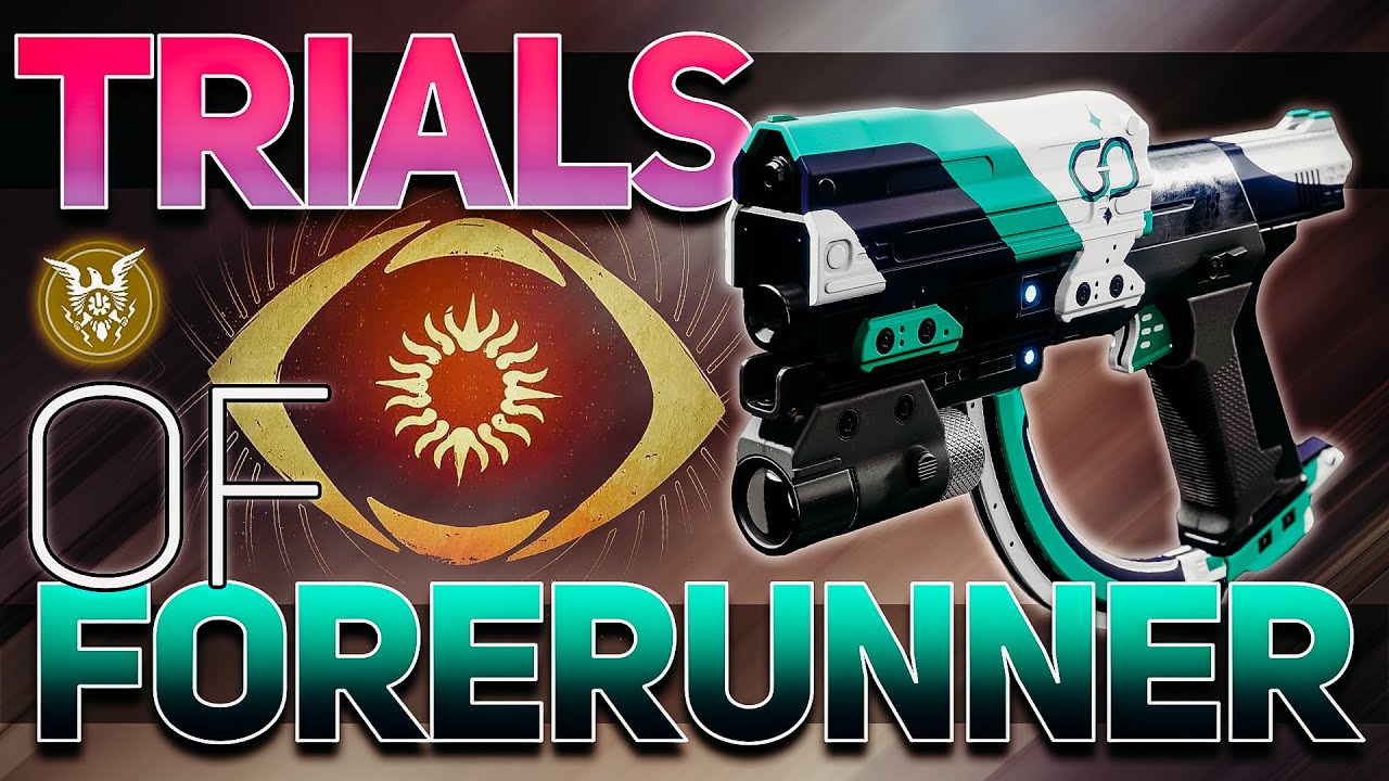 Forerunner VS TRIALS of Osiris (Halo Sidearm Gameplay) | Destiny 2 30th ...