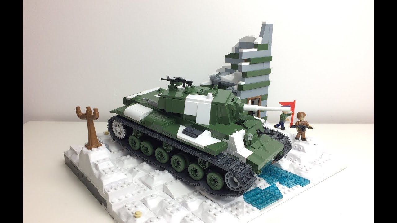 COBI (MOC) KV-1 interior - YouTube