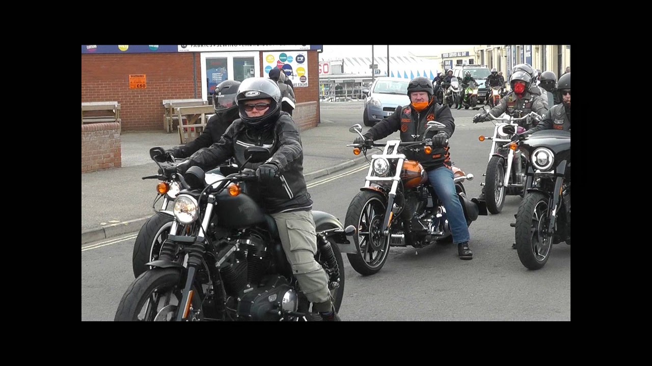 Mods and Rockers hunstanton ride out Sep 2018 - YouTube