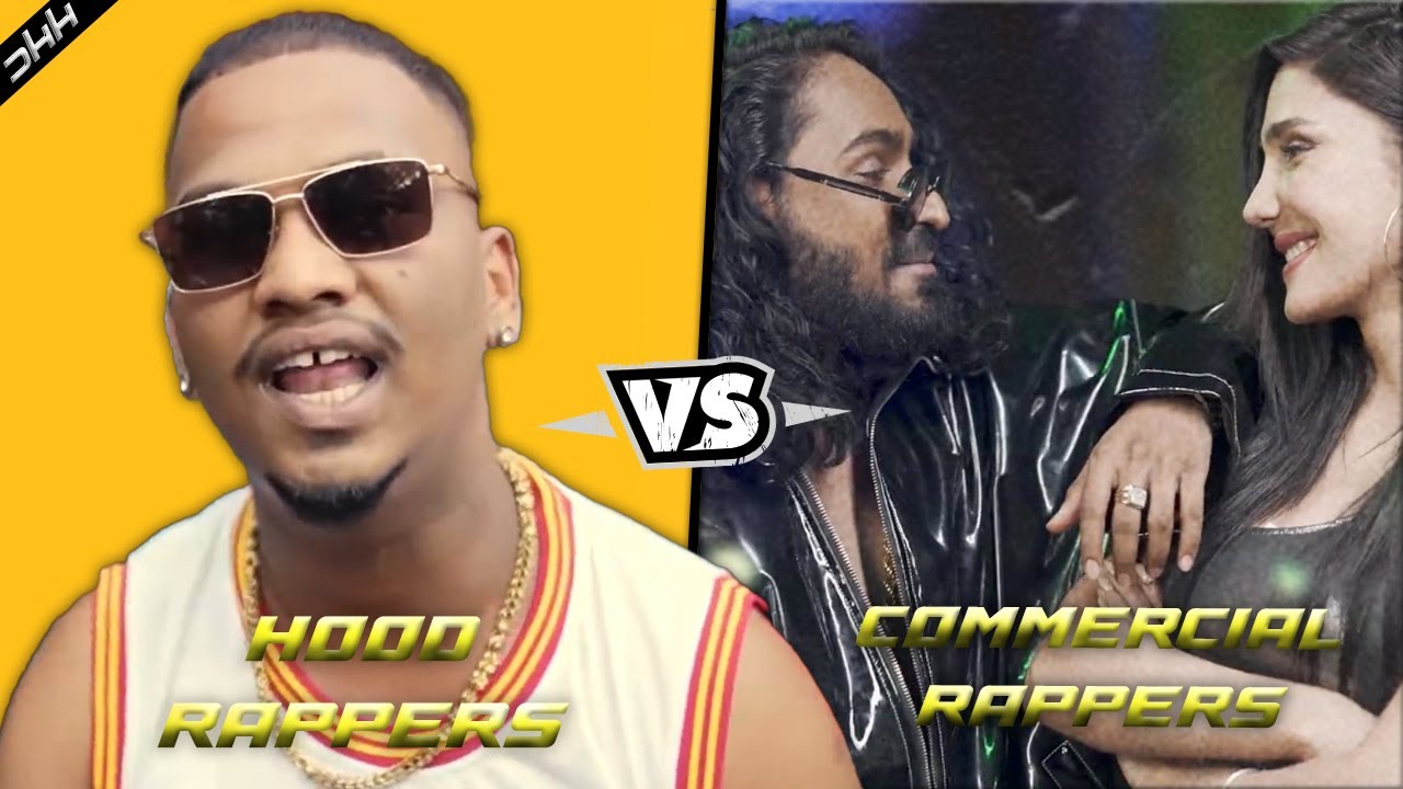 HOOD vs COMMERCIAL RAPPERS - YouTube