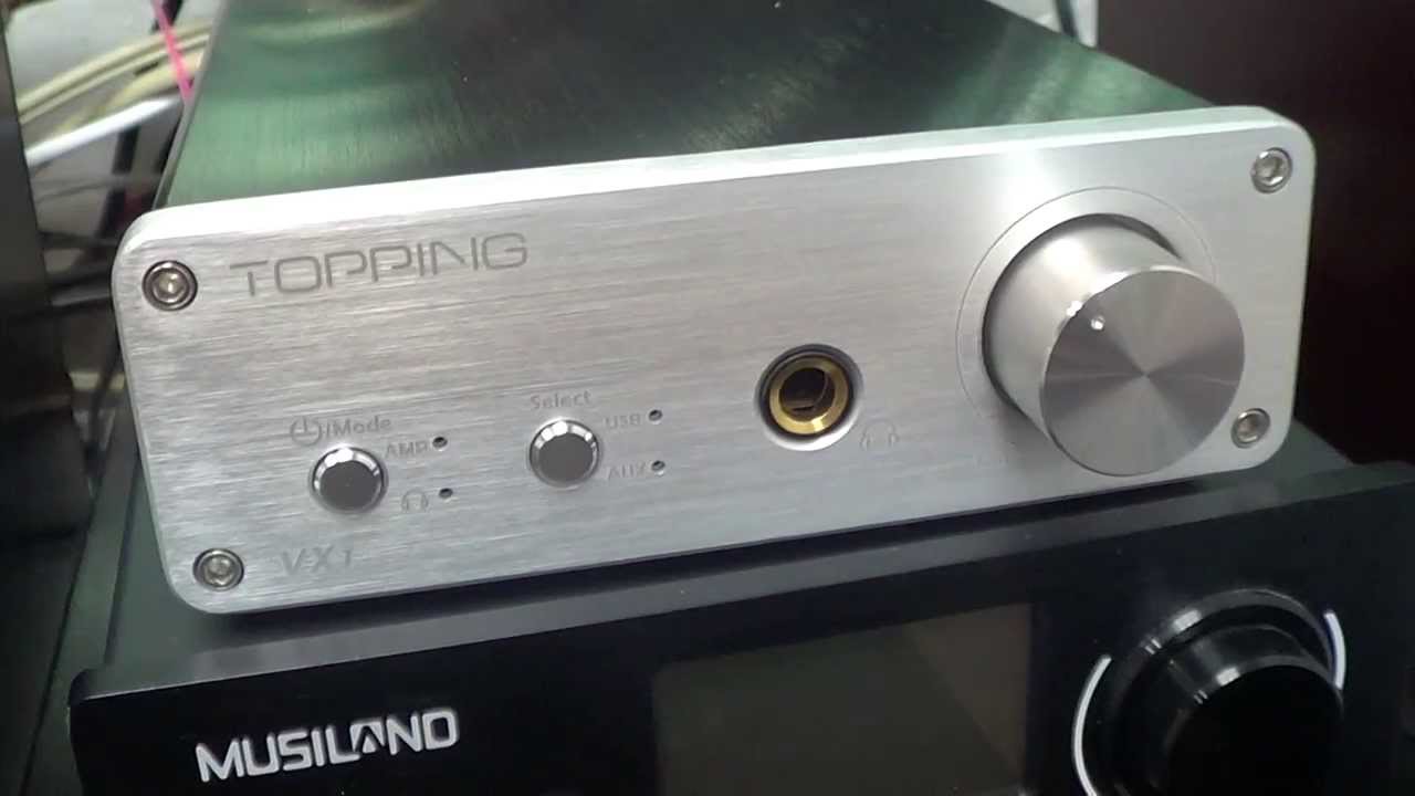 Topping VX1 全新系列數碼擴音機 - YouTube