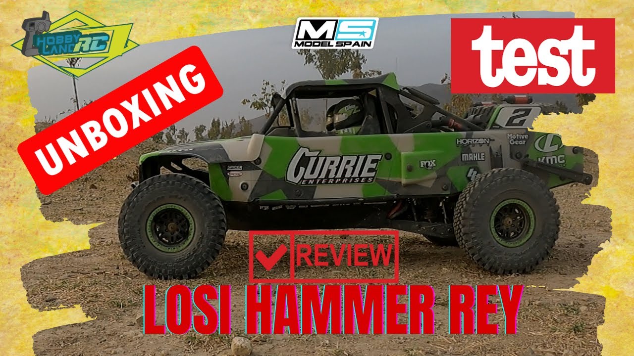 💥 LOSI HAMMER REY UNBOXING, REVIEW & TEST 💥español - YouTube