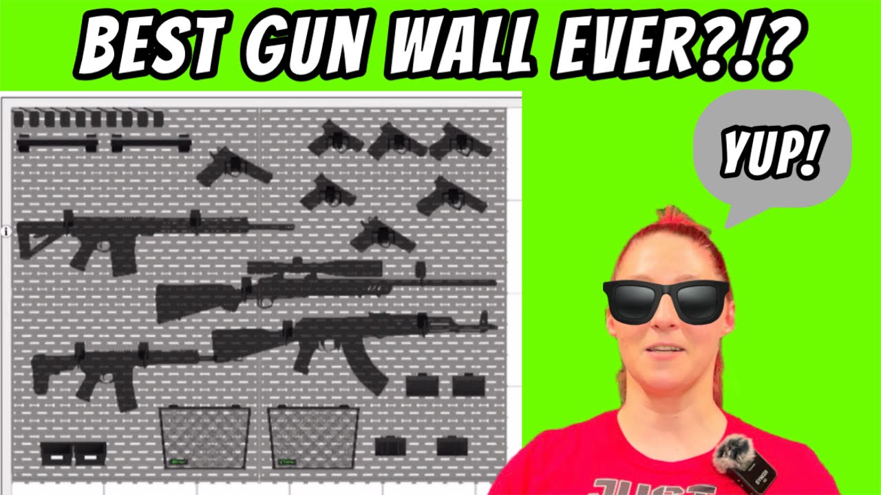 A look at the best gun wall…ever?!? - Lockdown Secured SecureWall ...