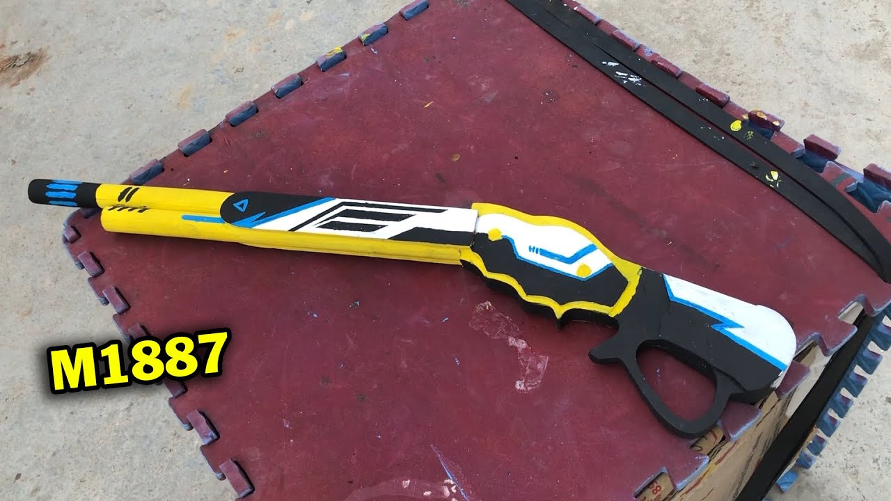 Chế tạo M1887 Tương Lai từ gỗ || - YouTube