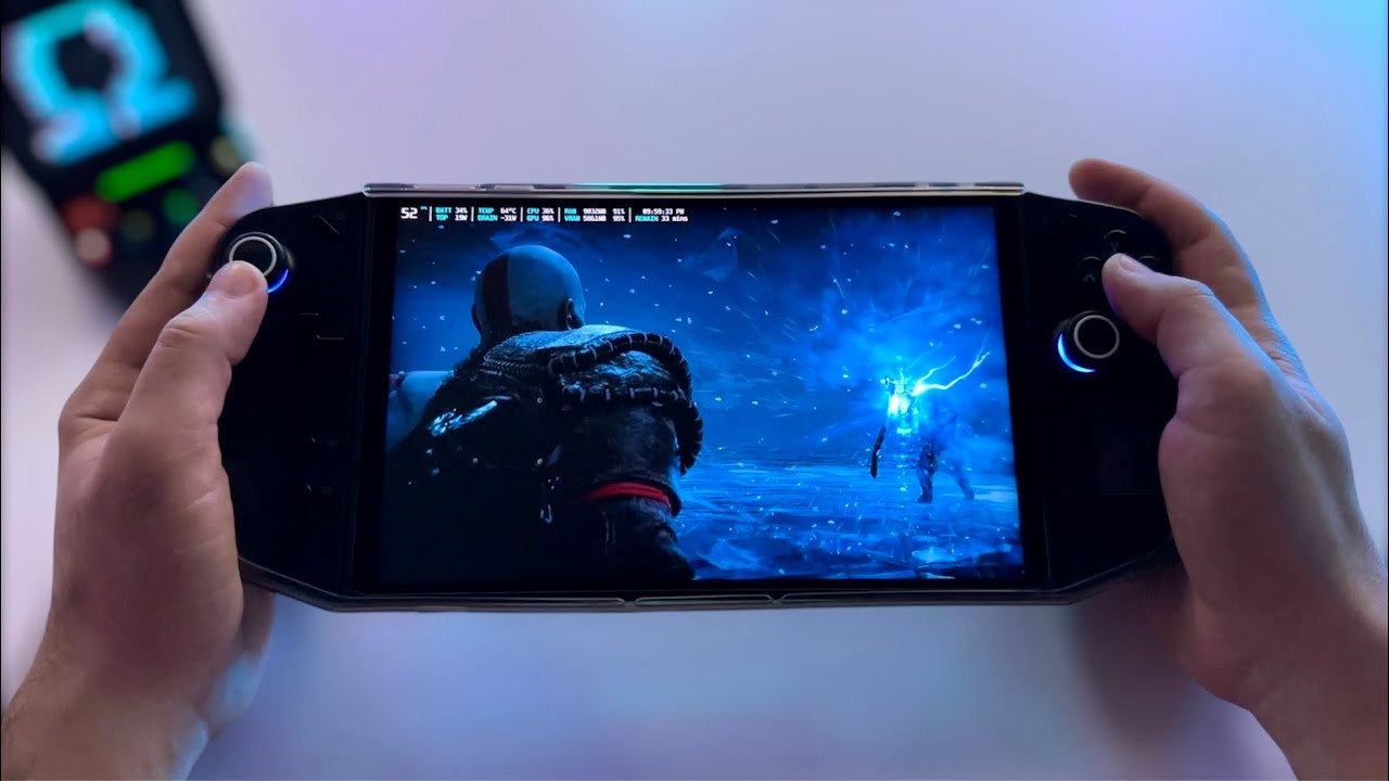 God of War Ragnarok | Lenovo Legion Go handheld gameplay 1200p - YouTube