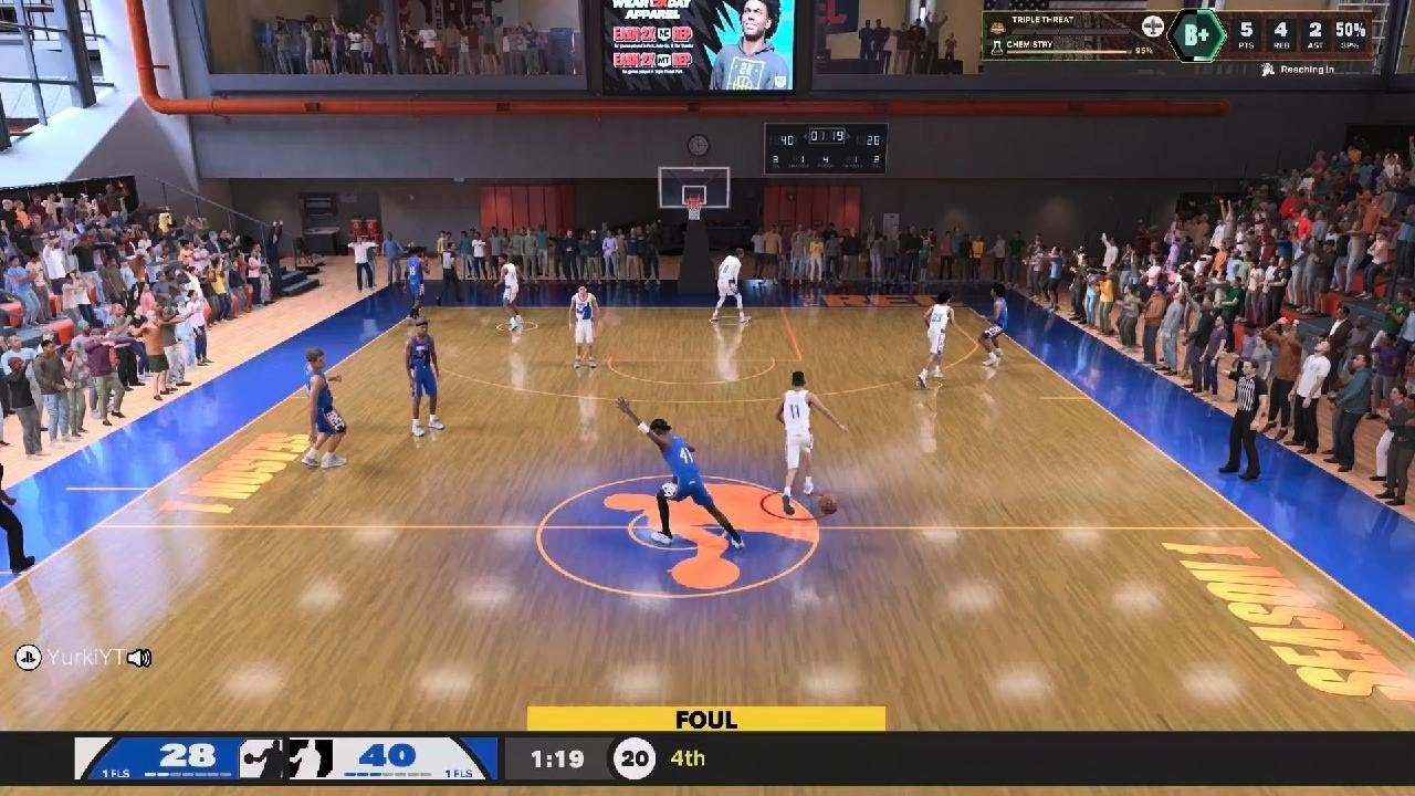 NBA 2K26 Hop Step Dunk - YouTube
