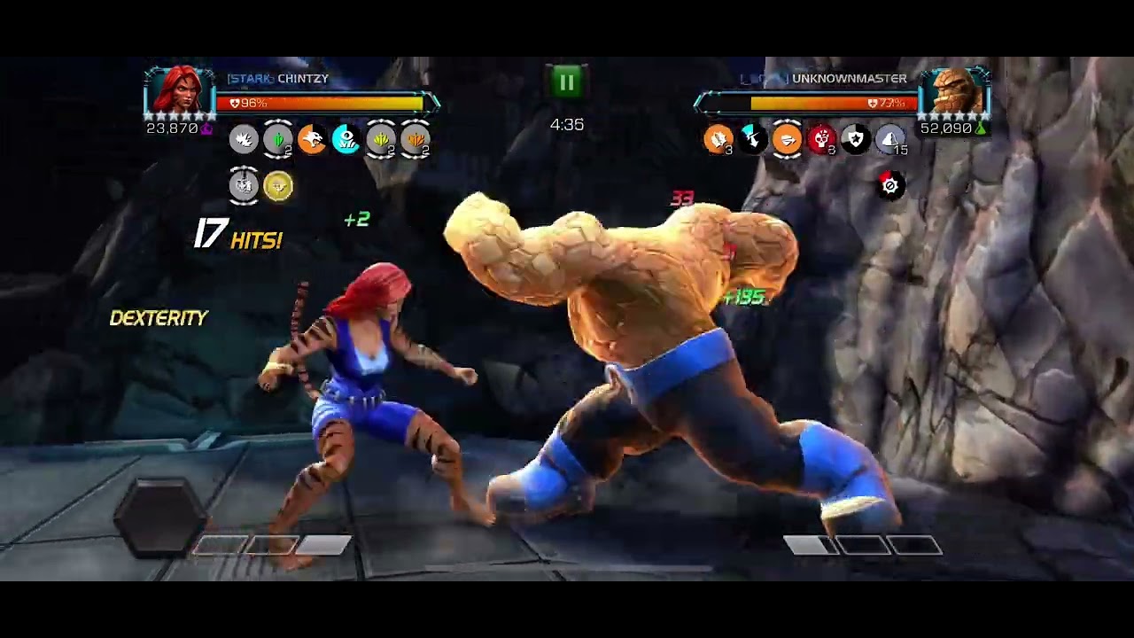 Tigra vs 46 Thing - YouTube