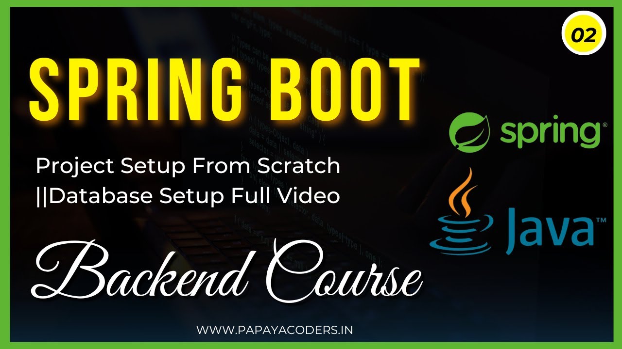 02-Project setup from Scratch || Database Setup full video|| blog app in springboot ...