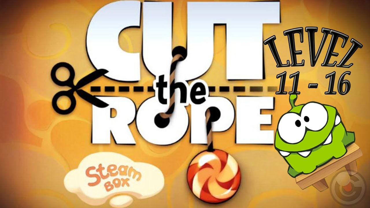 Cut the Rope (Steam Box) Level 11 - 16 - YouTube