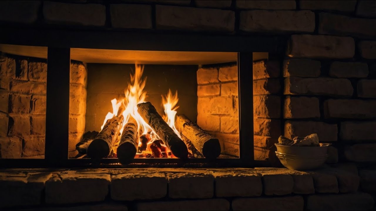 🔥 The BEST Burning Fireplace (10 HOURS) with Crackling Fire Sounds ...