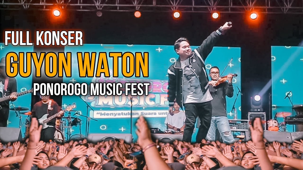 Full Konser GUYON WATON at PONOROGO MUSIC FEST 2023 - Stadion Batoro ...