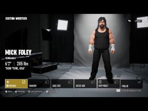 AEW: Fight Forever The Many Faces of MICK FOLEY Need your feedback ...