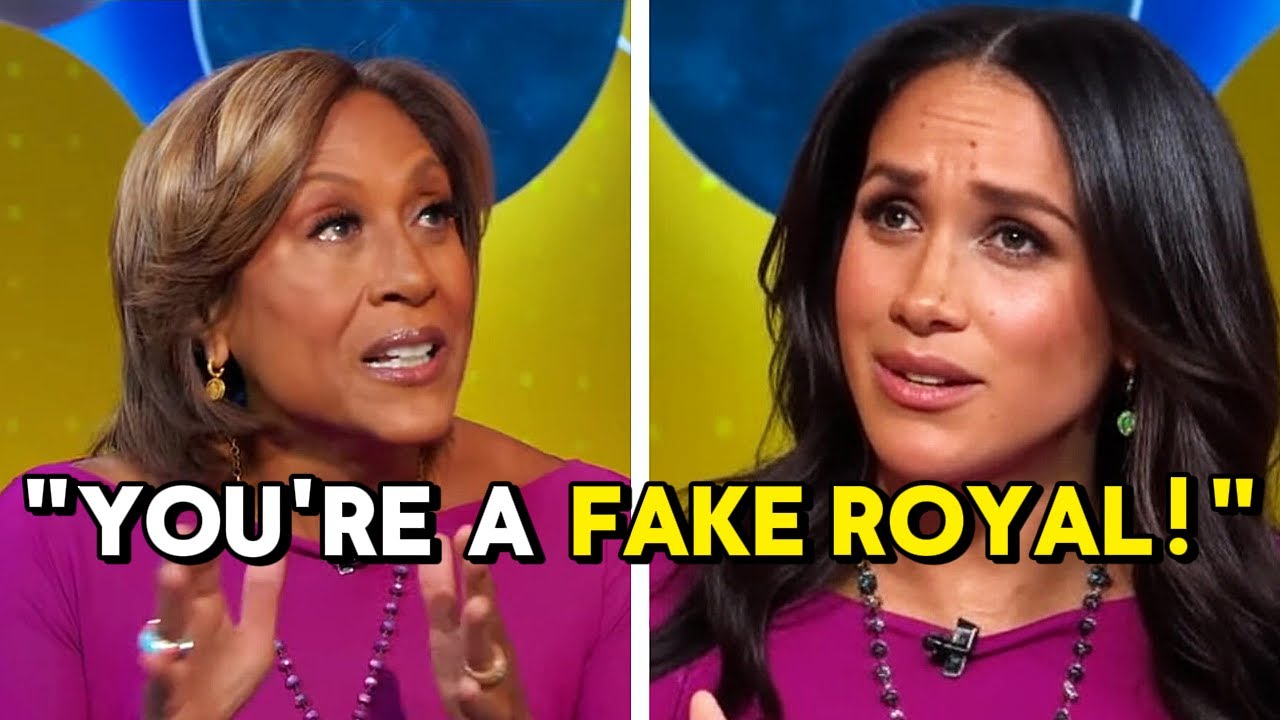 Robin Robert's HUMILIATES Meghan Markle LIVE On GMA After Brutal Clash ...