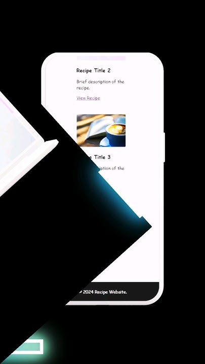 🥗recipe Website Development Timelapse⏱️ Web Development⌨️ Status Shorts Codingstatus Youtube