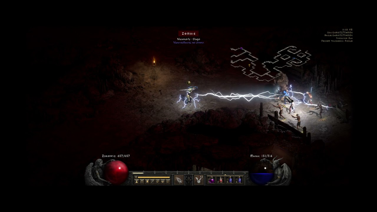 Diablo II Resurrected - Den of Evil - Hell Wendigo BUG - YouTube