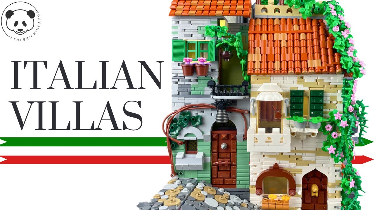 Lego Italian Villas: All About The Details - YouTube