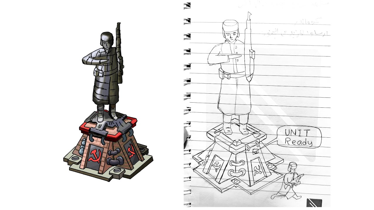 Red Alert 2 Animation - Conscript Reporting - YouTube