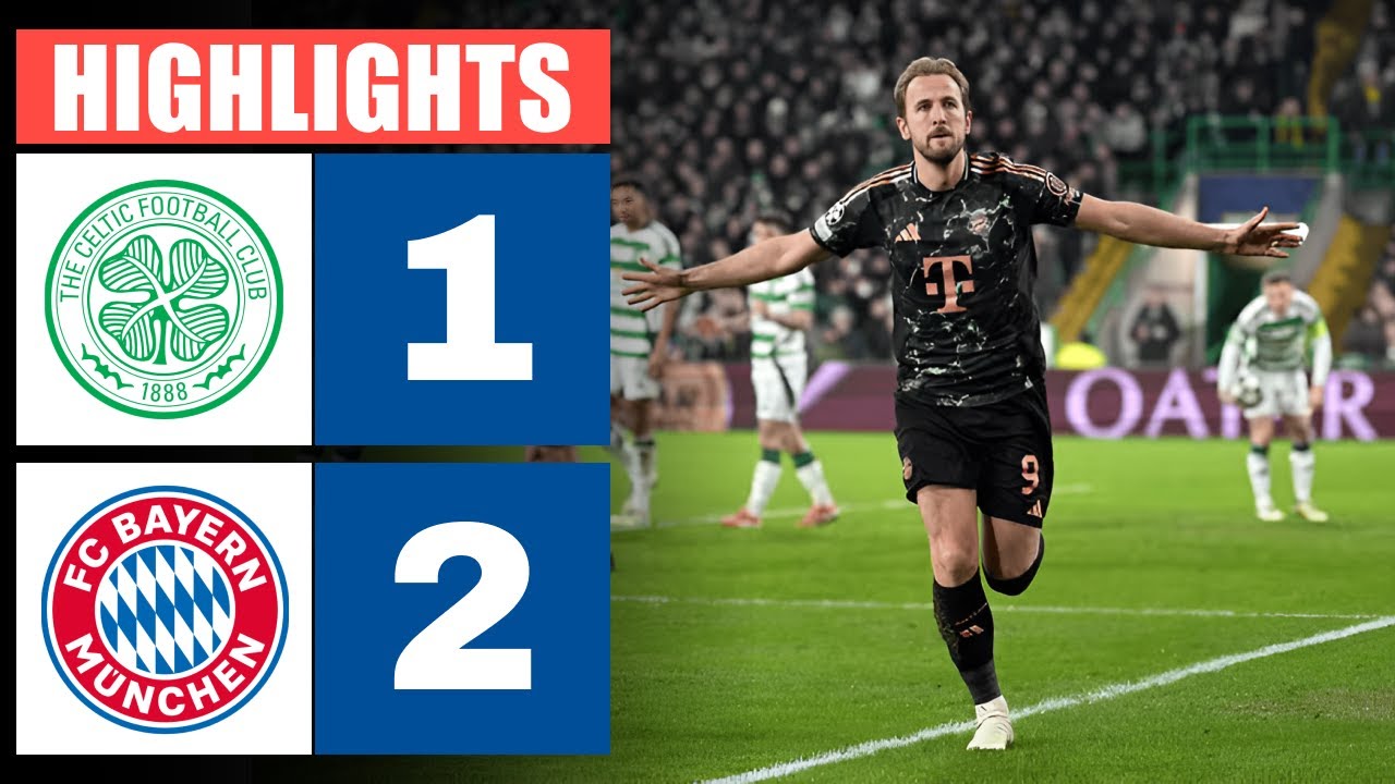 Celtic vs Bayern München 1 - 2 | Highlights | UEFA Champions League ...
