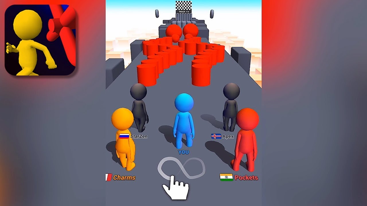 Human Runner 3D - Gameplay Showcase (iOS) - YouTube