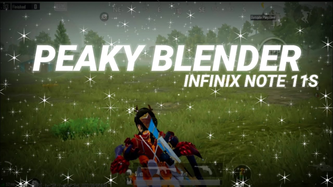 PEAKY BLENDER + Bgmi montage infinix note 11s - YouTube