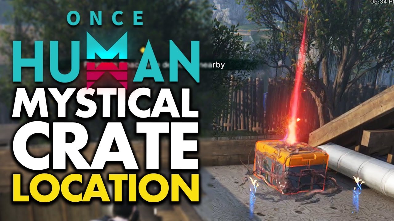 Mystical Crate Location For Throughville In Once Human - YouTube