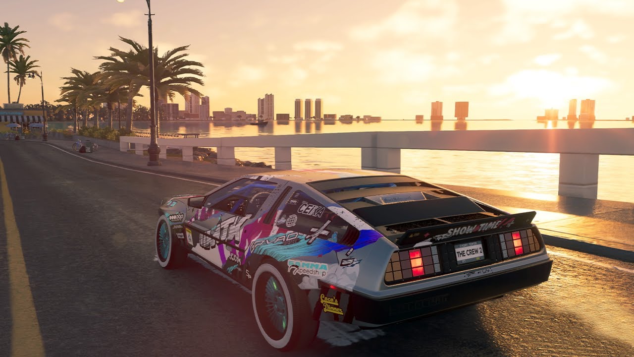 DeLorean DMC-12 - The Crew 2 | Logitech g29 gameplay - YouTube