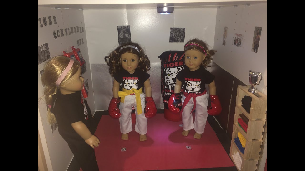 Mixed Martial Arts : American Girl doll MMA / Karate /dojo school - YouTube