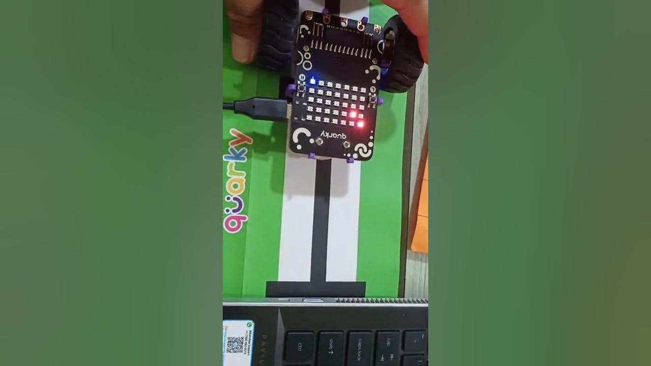 Calibration of IR sensors in Quarky Using PictoBlox - YouTube