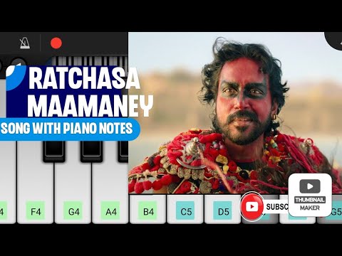 Ratchasa Maamaney Song - Piano Notes #ps1 #karthi #maniratnam #arrahman ...