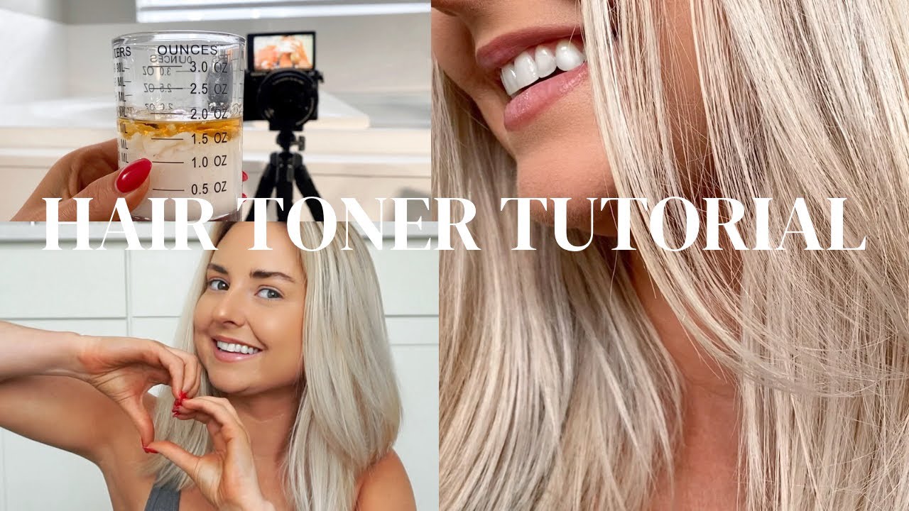 WELLA T18 TONER | DIY HAIR TUTORIAL - YouTube