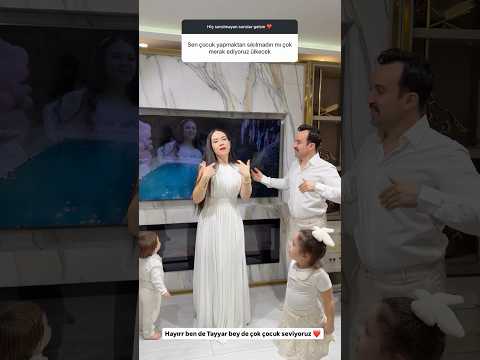 Bende Tayyar beyde çok çocuk seviyoruz❤️ #keşfet #özlemlinaöz #global