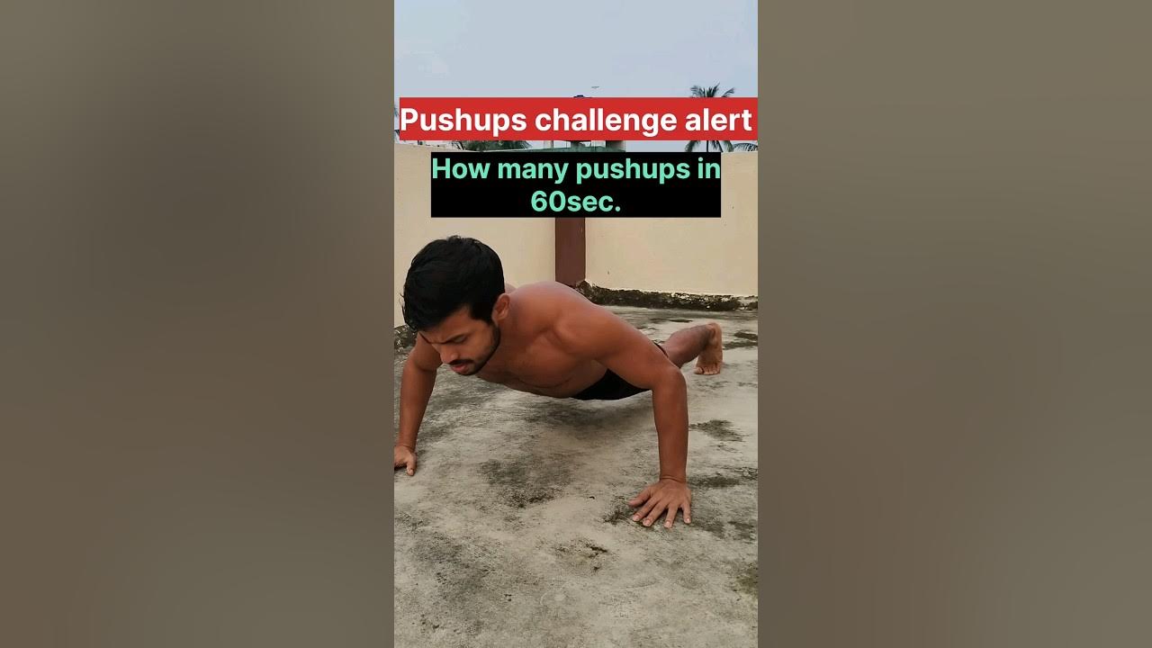 Pushups Challenge Alert how Many Pushups In 60 Sec gym trending pushups-challenge-alert-how-many-pushups-in-60-sec-gym-trending