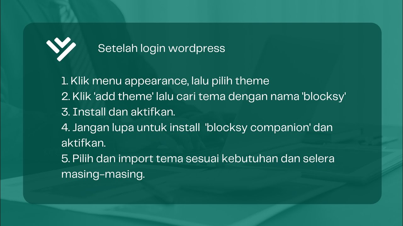 Laporan PKL - P5 KEBEKERJAAN - Membuat Website Dengan Wordpress - NAJWA ...