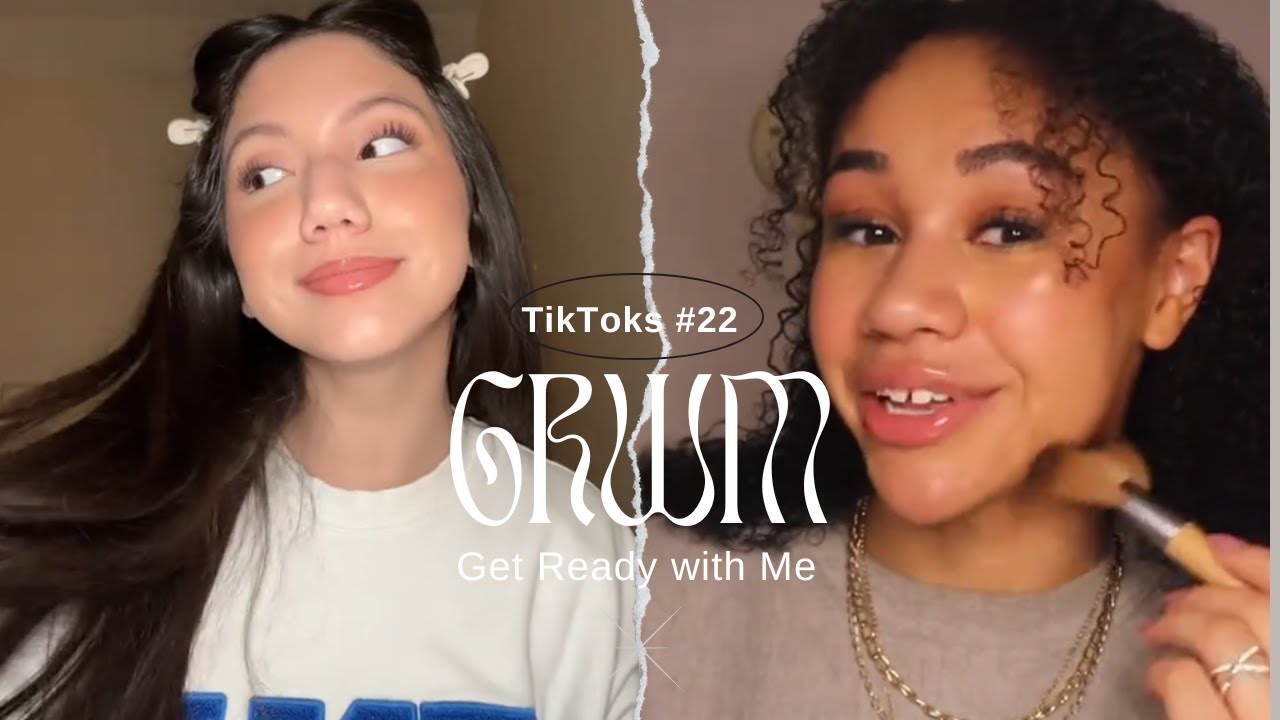 GRWM (Get Ready With Me) | Makeup Tutorial | GRWM Tiktok Compilation ...