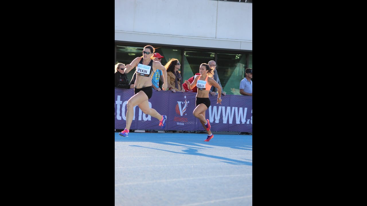 Jess Gulli wins W 400m (53.22) | IAAF Melbourne World Challenge - YouTube