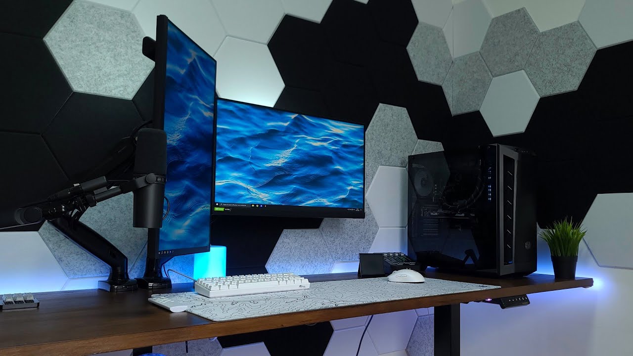 Setup Gaming & Productivité Minimaliste 2023 | Setup Tour - YouTube
