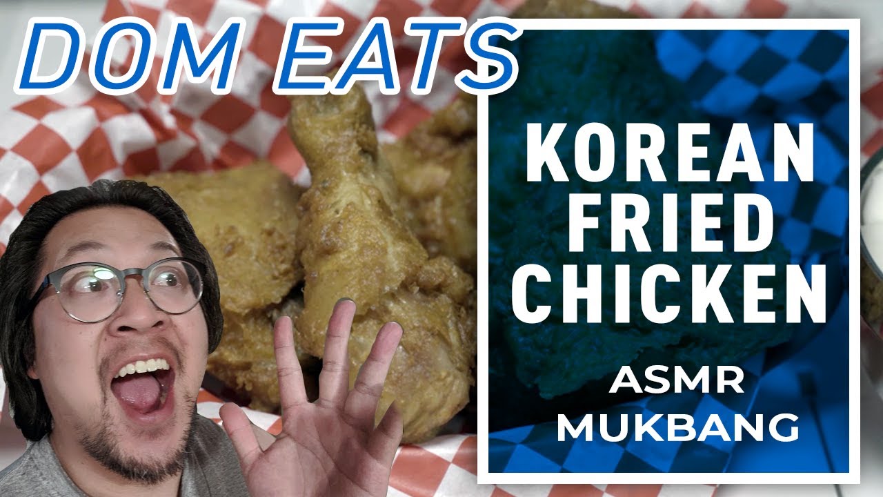 Korean Fried Chicken - ASMR MUKBANG - YouTube