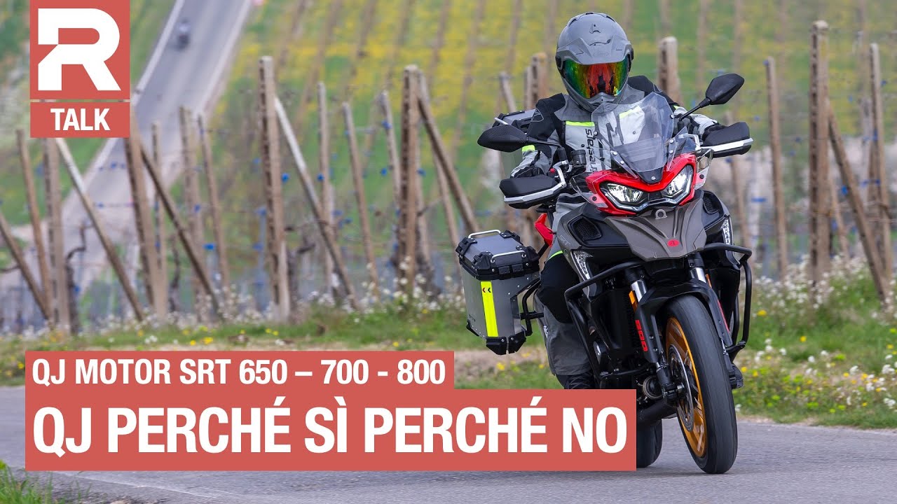 QJ Motor SRT 650 SRT 700 e SRT 800 come sono fatte e come vanno le nuove maxi enduro QJ. - YouTube