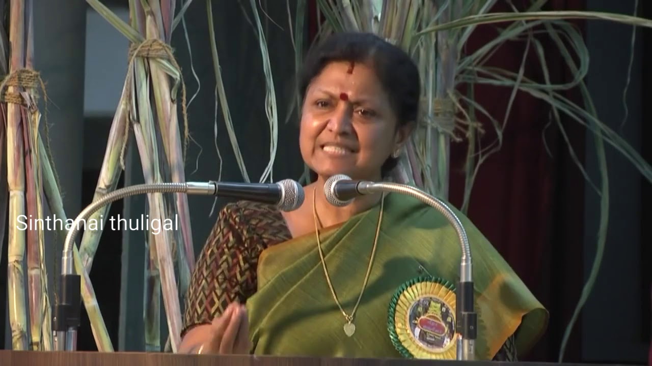 Jayanthi Sri balakrishnan best speech part 1 - YouTube