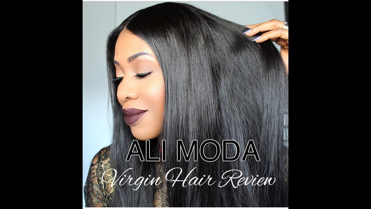 Ali Moda Hair Review Bundles w/Frontal - YouTube