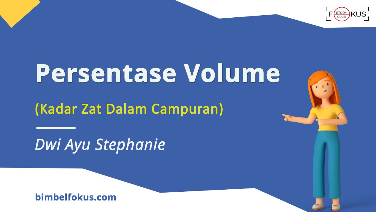 🧪 Persentase Volume: Cara Mudah Hitung Kadar Zat dalam Campuran ...