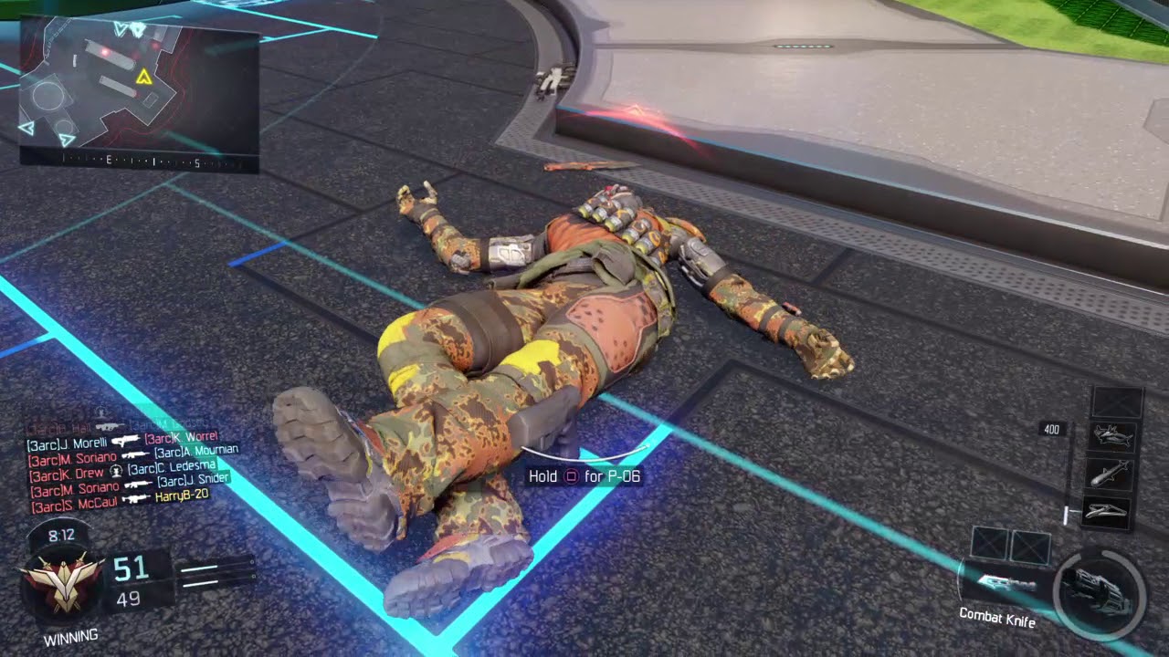 Bo3 knife only challenge pt 1 - YouTube