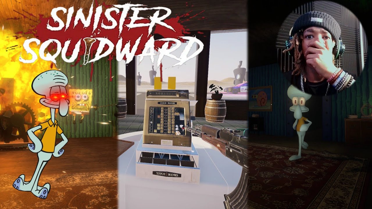 SQUIDDDWARD HAS GON CRAZYY !!!! | Sinister Squidward | *SUCIDE HUMOR ...