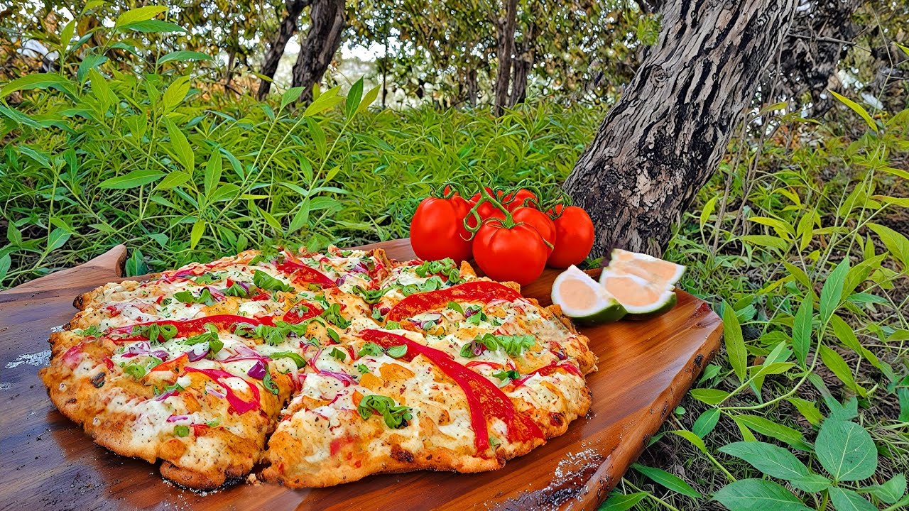 Cooking Veal Pizza!!🔥,The Most Different Pizza, Relaxing Cooking In ...