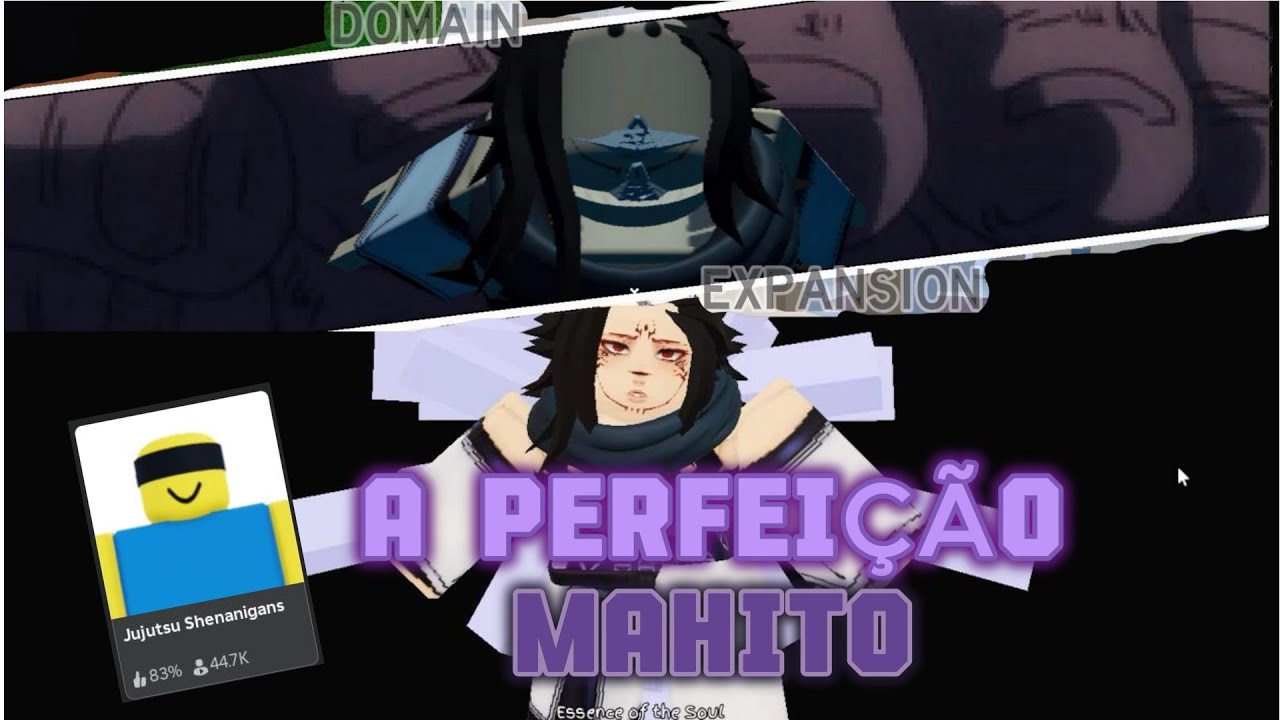 SHOCASE COMPLETO do MAHITO!! | JUJUTSU SHENANIGANS V1.26 | Roblox ...